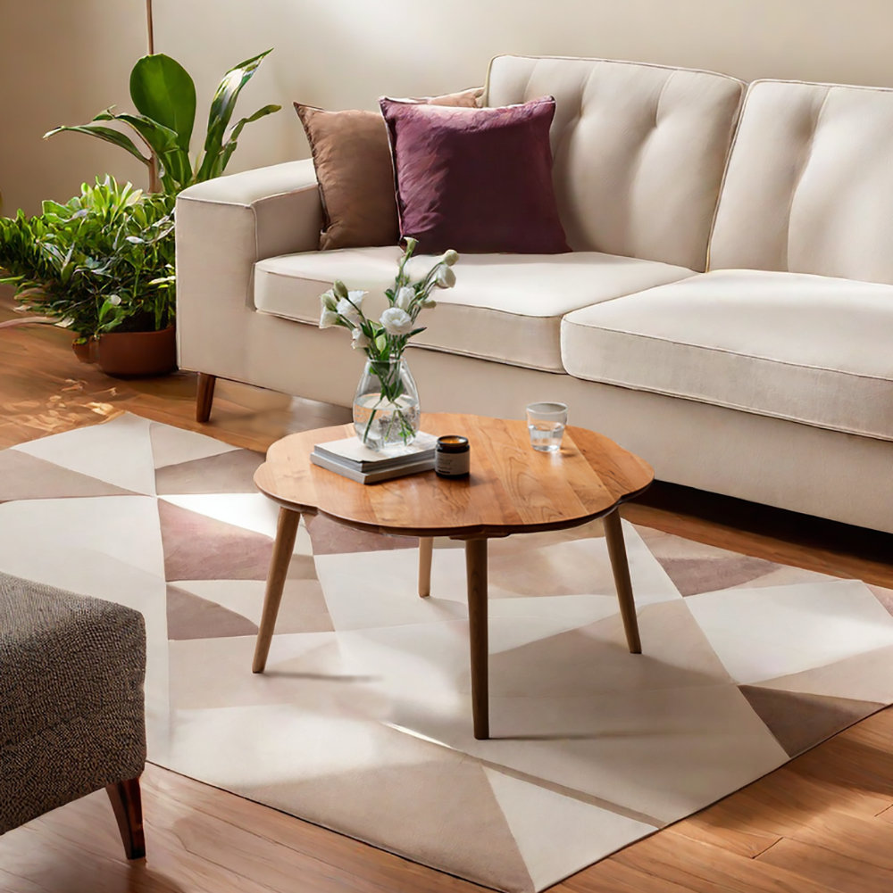 Loon Peak Solid wood coffee table Modern simple tea table - Wayfair Canada