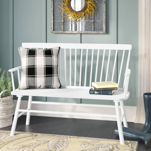 Entryway High Back Benches You'll Love | Wayfair
