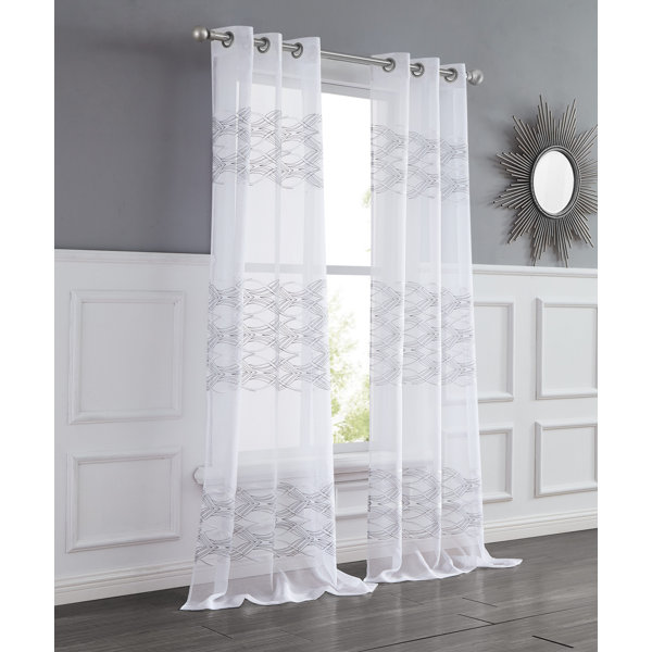 Red Barrel Studio® Polyester Sheer Curtains / Drapes Pair - Wayfair Canada
