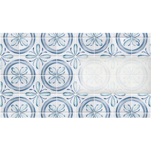 Merola Tile Saint Germain 5.75" x 5.75" Porcelain Wall & Floor Tile ...