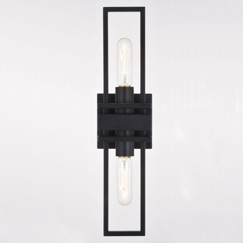 Greyleigh™ Aiden Steel Armed Sconce & Reviews | Wayfair