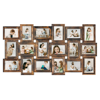 Winston Porter Hendley 18 Opening Wall Gallery Picture Frame Set ...