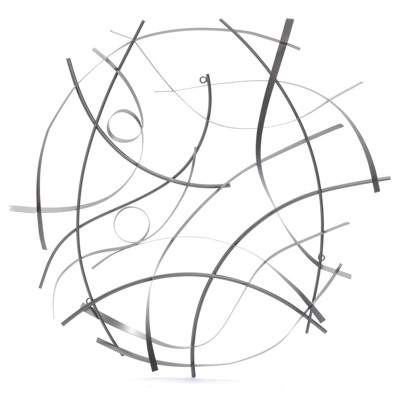 Wade Logan® Handmade Metal Abstract Wall Decor & Reviews | Wayfair