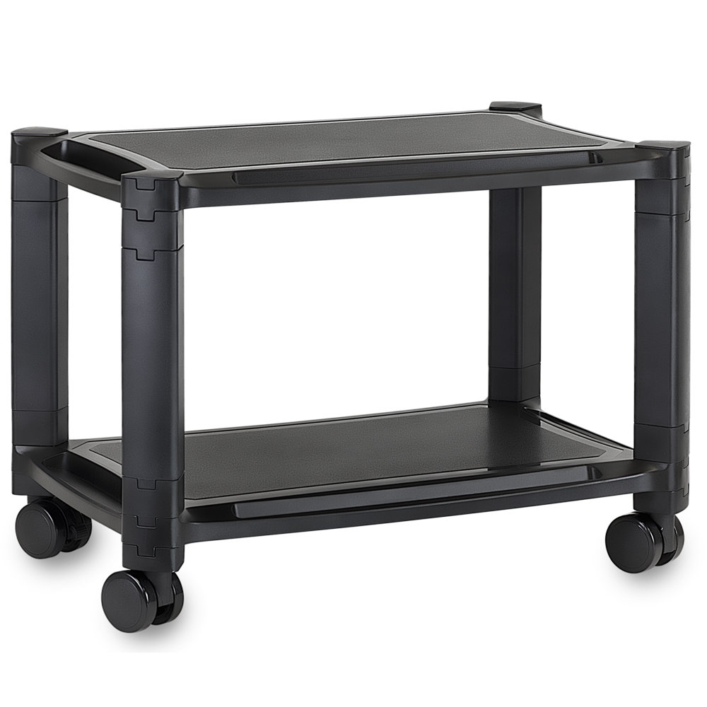 Mount-It! Height Adjustable Under Desk Printer Stand with Wheels ...