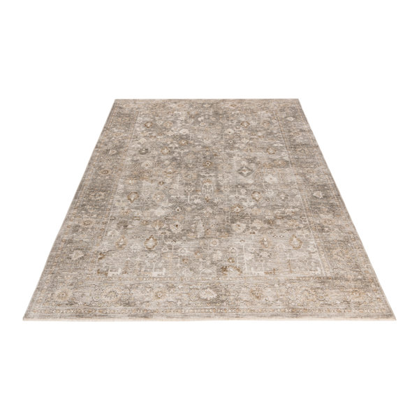 Obsession Everest Oriental Machine Woven Brown Area Rug | Wayfair.co.uk
