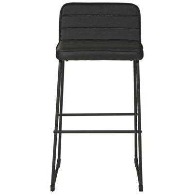 Latitude Run® Upholstered Counter Stool with Metal Frame | Wayfair