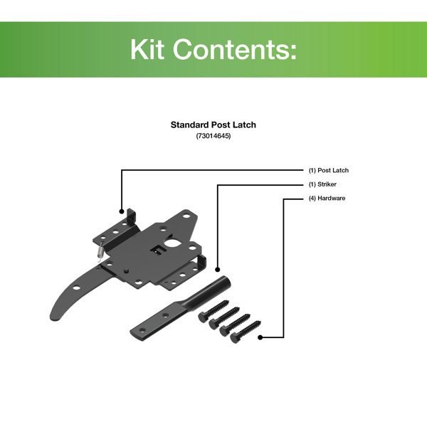 Barrette Outdoor Living Standard Post Latch & Reviews | Wayfair