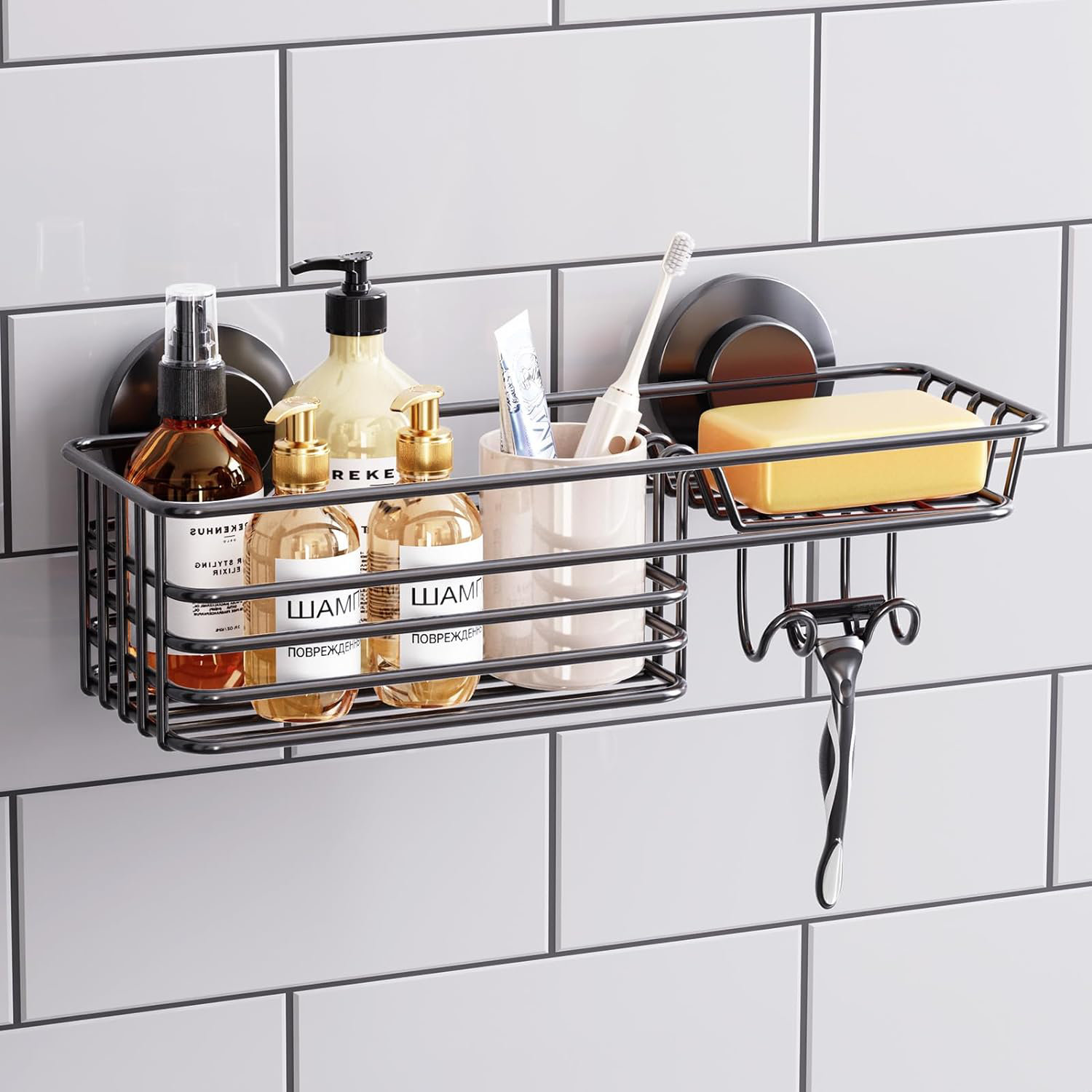 Rebrilliant Pryia Stainless Steel Shower Caddy | Wayfair