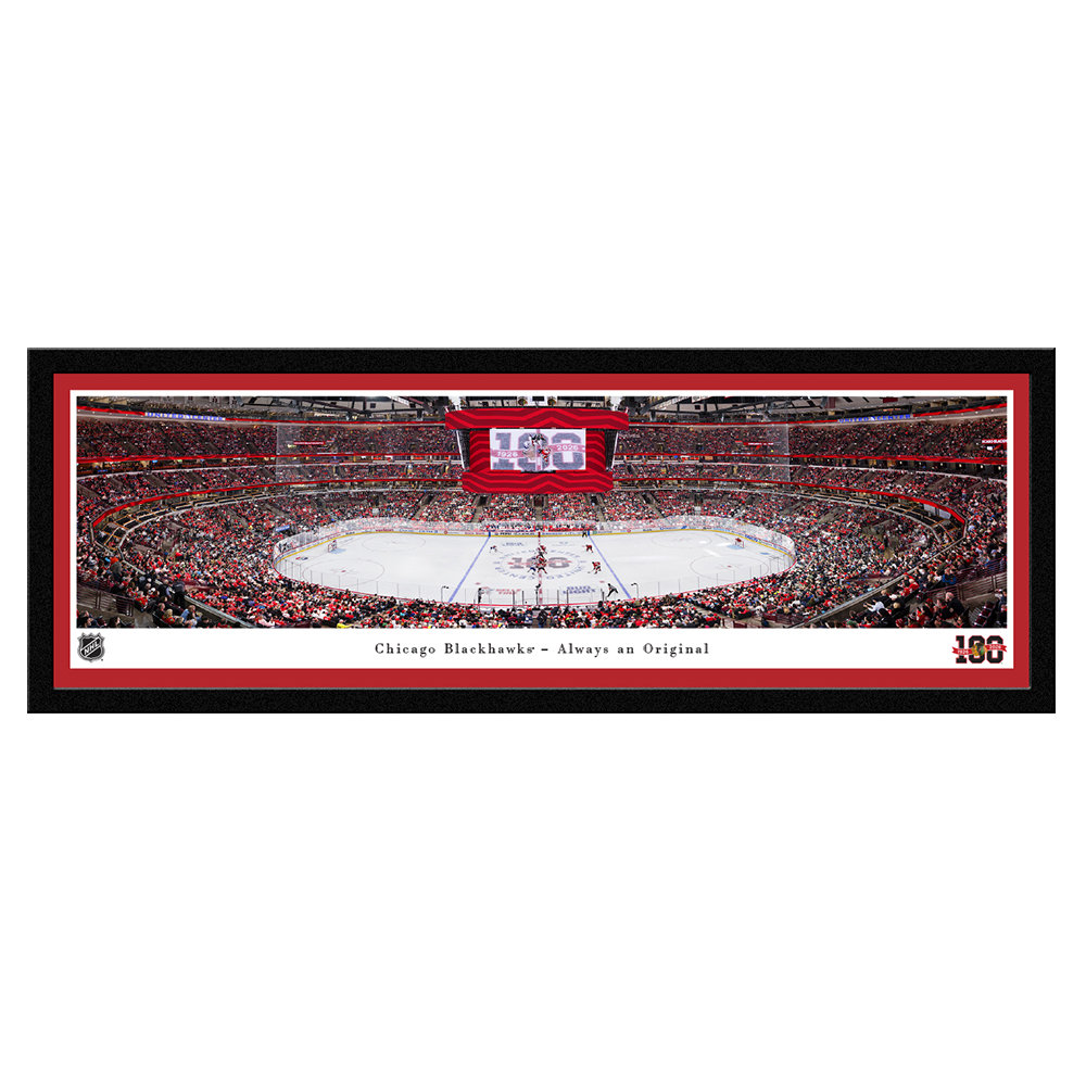 Latitude Run® Chicago Blackhawks Centennial Season, Face-Off - Deluxe ...