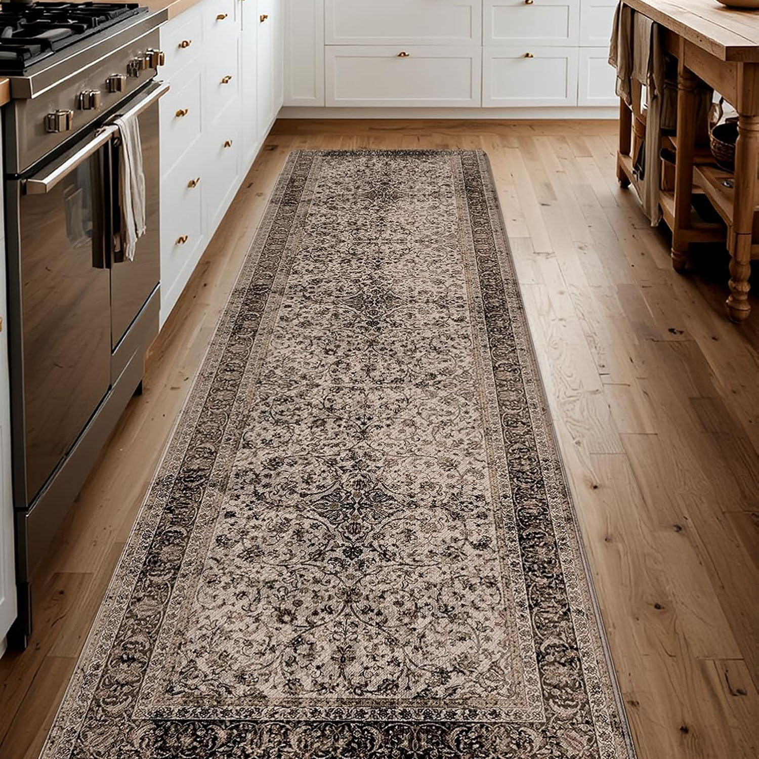 Bungalow Rose Anti-Fatigue Cushioned Kitchen Mat For Floor, Non-Slip ...