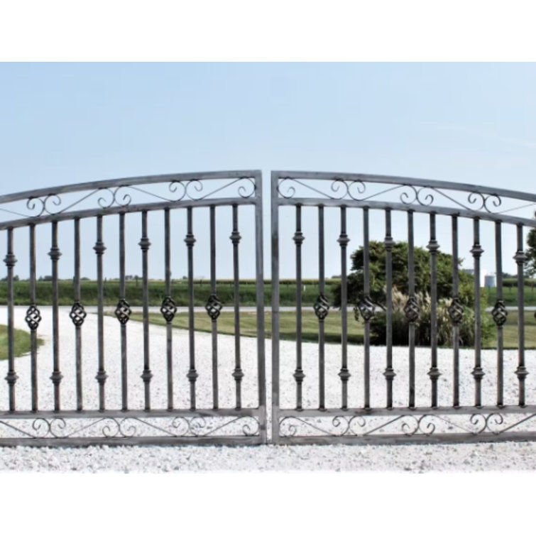 TAIMCO Black Metal Gate - Wayfair Canada