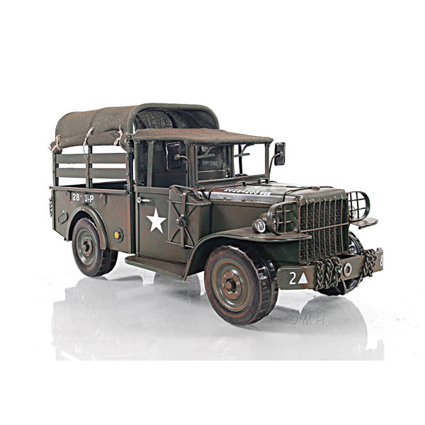 17 Stories Vintage Dodge M42 Command Model Truck & Reviews | Wayfair