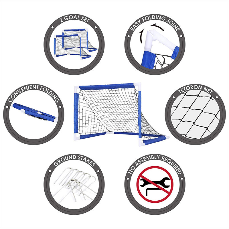 E-Jet Sport Plastic Soccer Goal | Wayfair