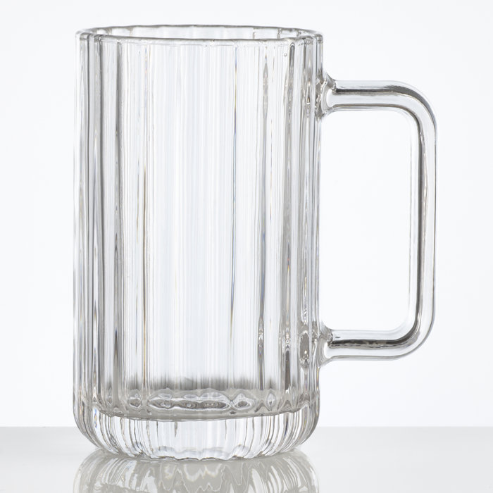 Wrought Studio Bogie 17.5 oz. Glass Beer Mug | Wayfair