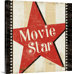 Great Big Canvas 'Movie Star with Border Graphic Art Print | Wayfair