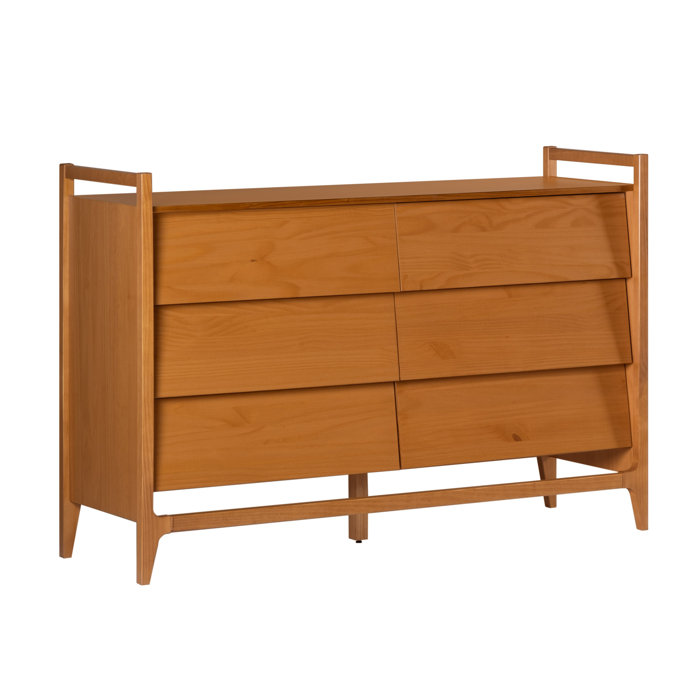 Wade Logan® Aundrea 6 - Drawer Dresser & Reviews | Wayfair