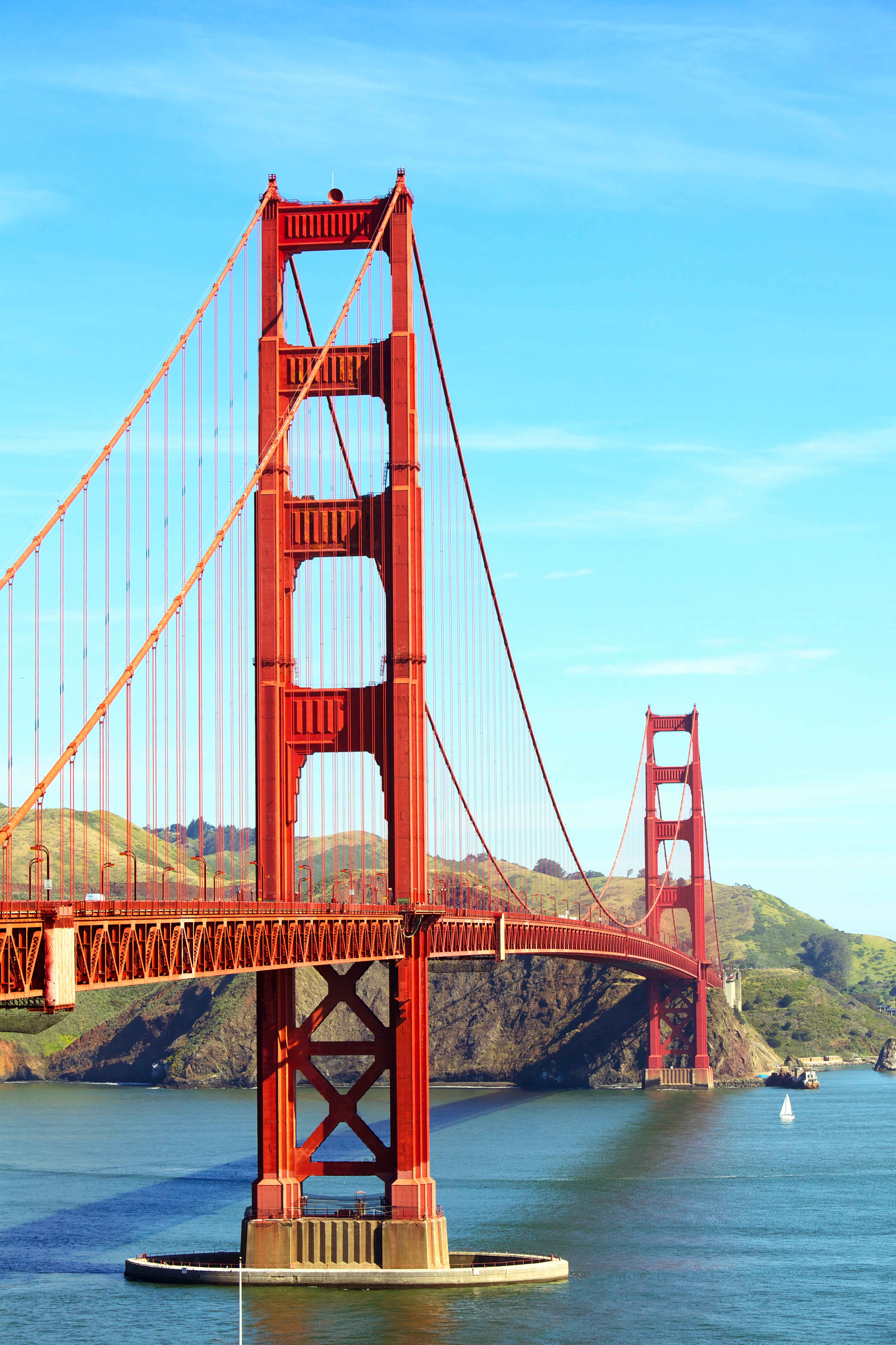 Hokku Designs Floren Golden Gate Bridge sur toile par Dibrova ...