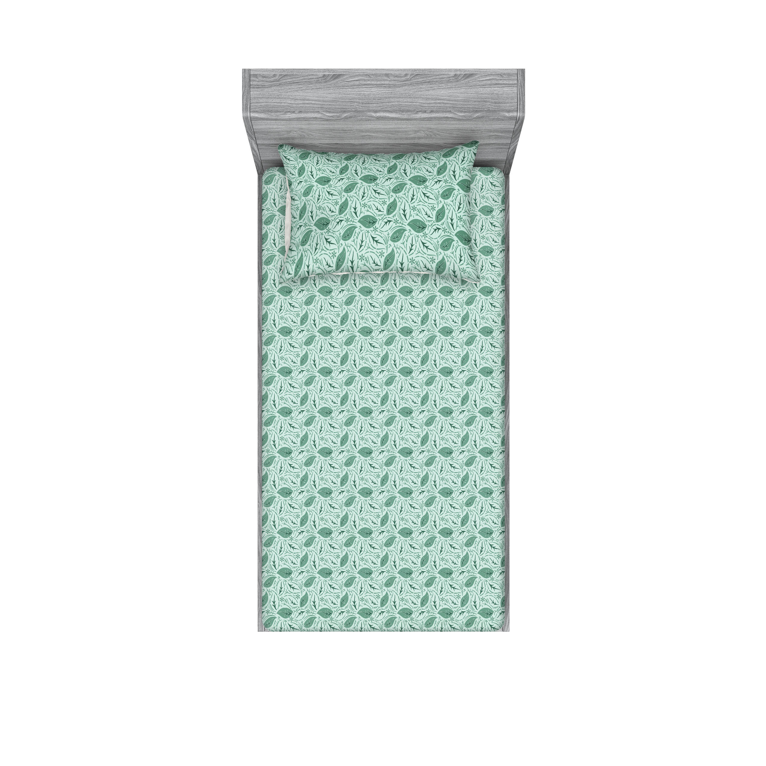 Ambesonne Fitted Sheet & Sham Set & Reviews | Wayfair