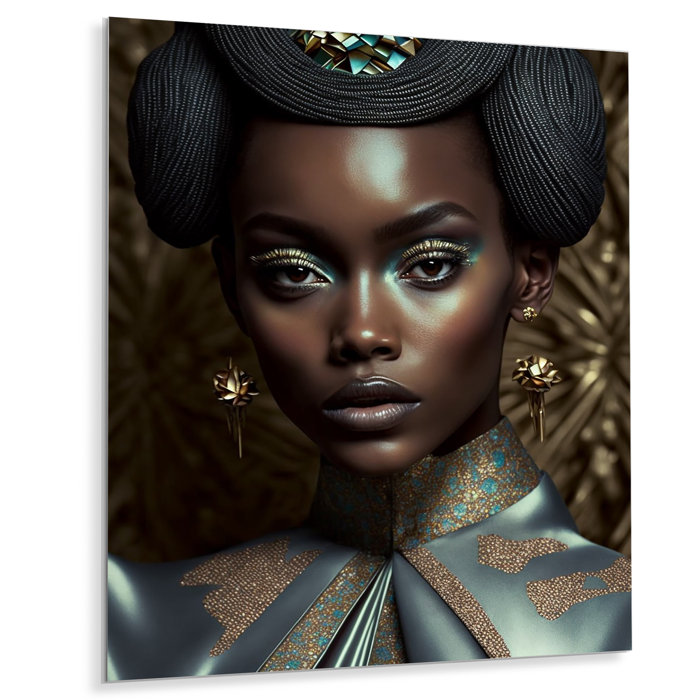 Dakota Fields Gyatt Avant-Garde Elegant African Woman Wall Décor | Wayfair