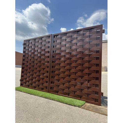 TAIMCO Brown Metal Gate - Wayfair Canada