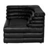 Noir Bandera Upholstered Leather Chaise Lounge | Wayfair