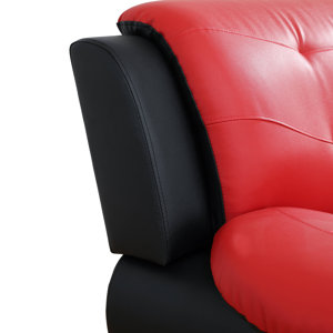Wrought Studio™ Luxury Single Seat Lounge Chair – Breathable Leather ...
