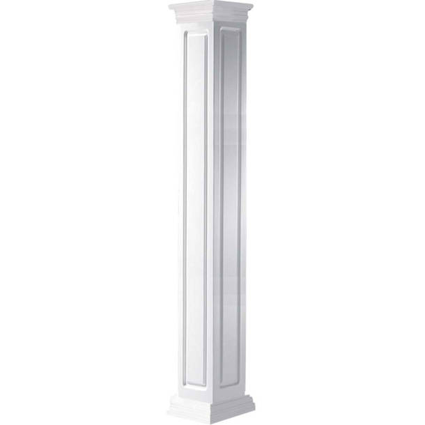 PCI Enterprises Craftsman Classic Square Non-Tapered, Double Raised ...