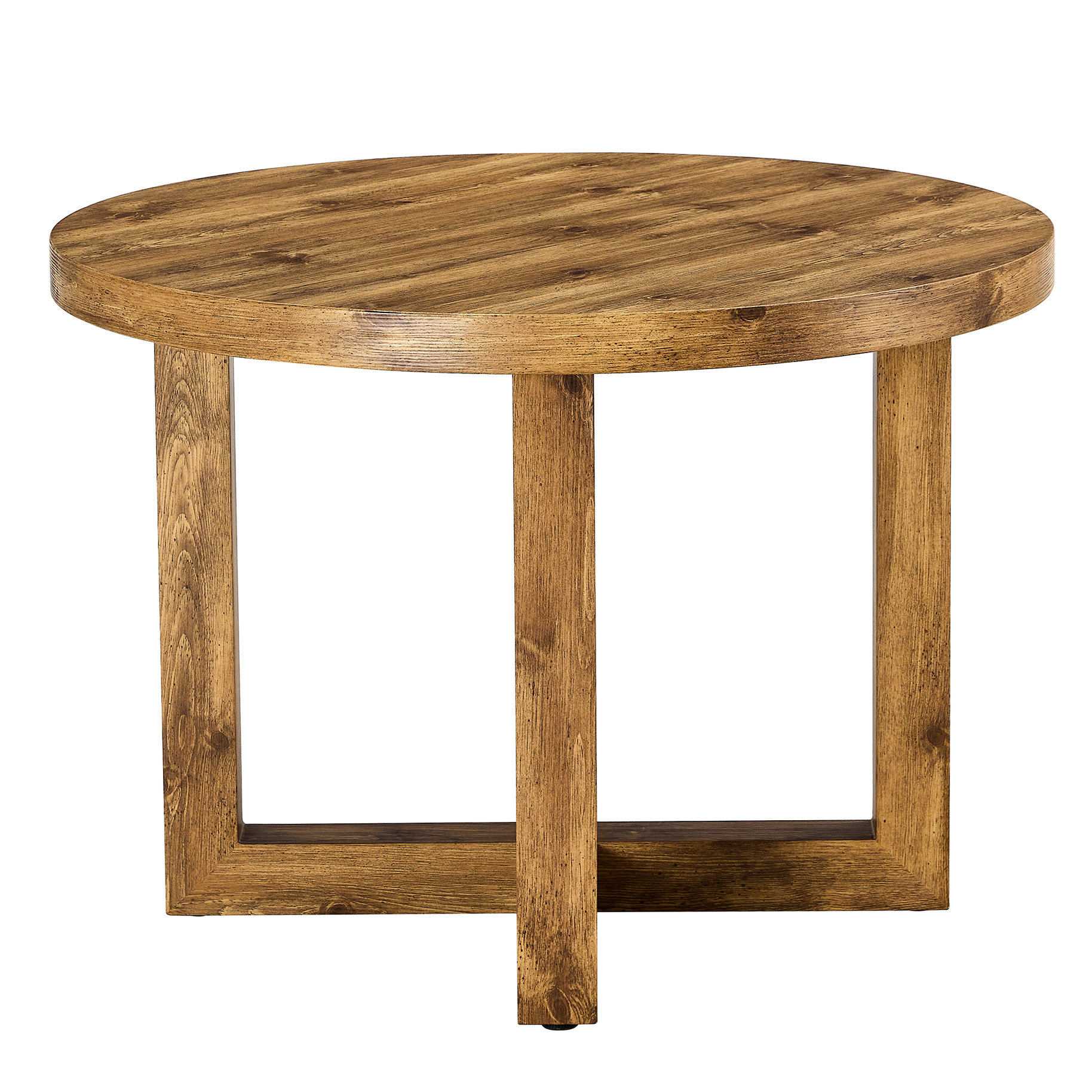 Millwood Pines Unwavering Dining Table - With Wooden Legs, 42"×42"×30 ...