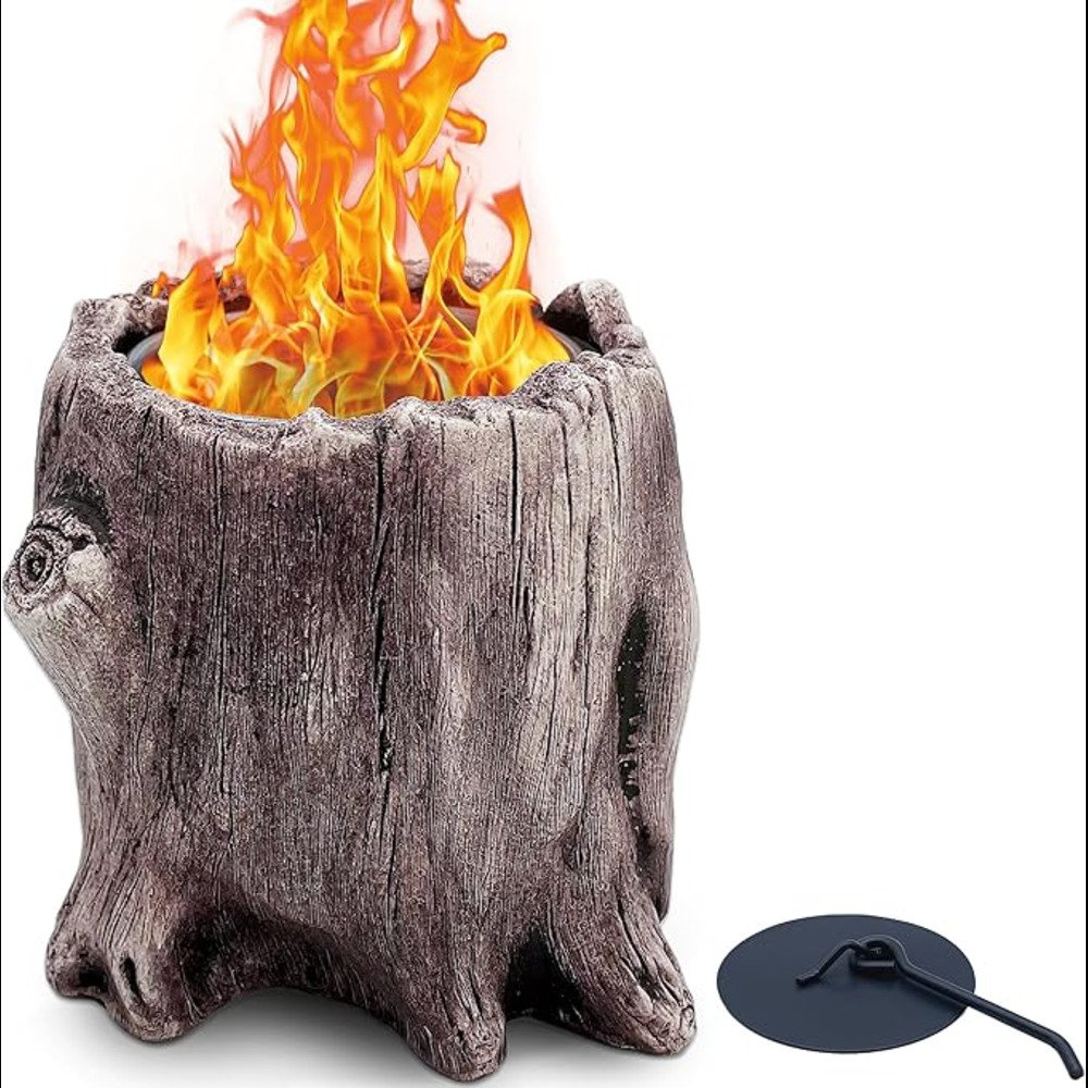 Invenitiah SISETOP Bioethanol Fuel Tabletop Fire Pit, Indoor Smores ...