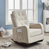 Latitude Run® Faymon Tufted Upholstered Rocking Chair & Reviews | Wayfair