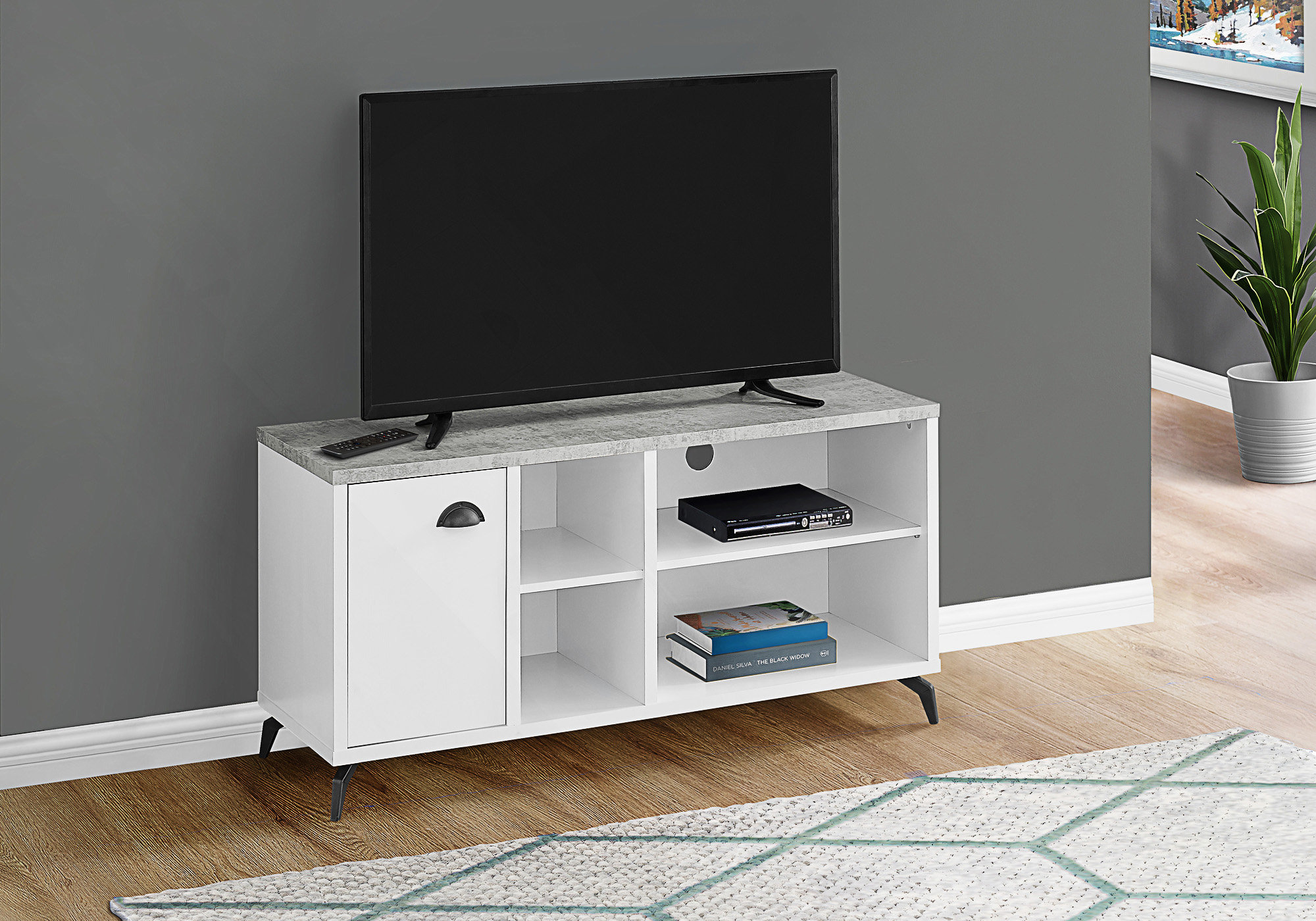 Dakota Fields Tv Stand, 60 Inch, Console, Media Entertainment Center ...