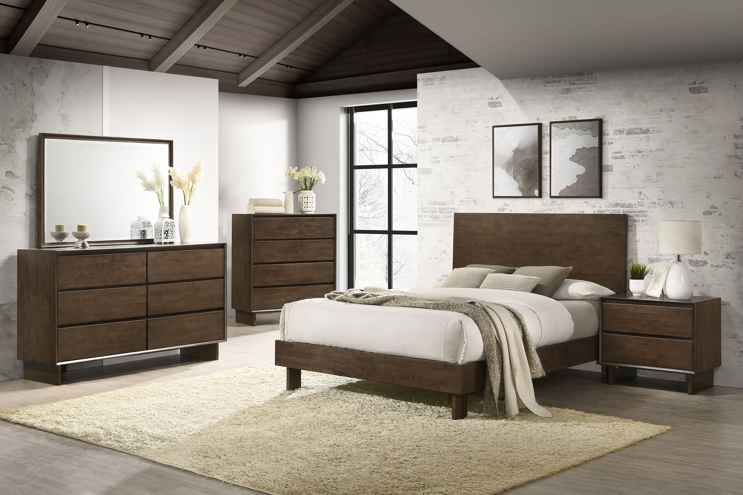 Latitude Run® Gravenor Exceptional Quality - Gravenor 5-Piece Bedroom ...
