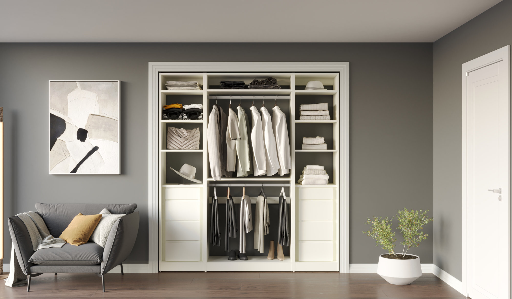 Closets & Co. Closet System Reach-In Sets - Wayfair Canada