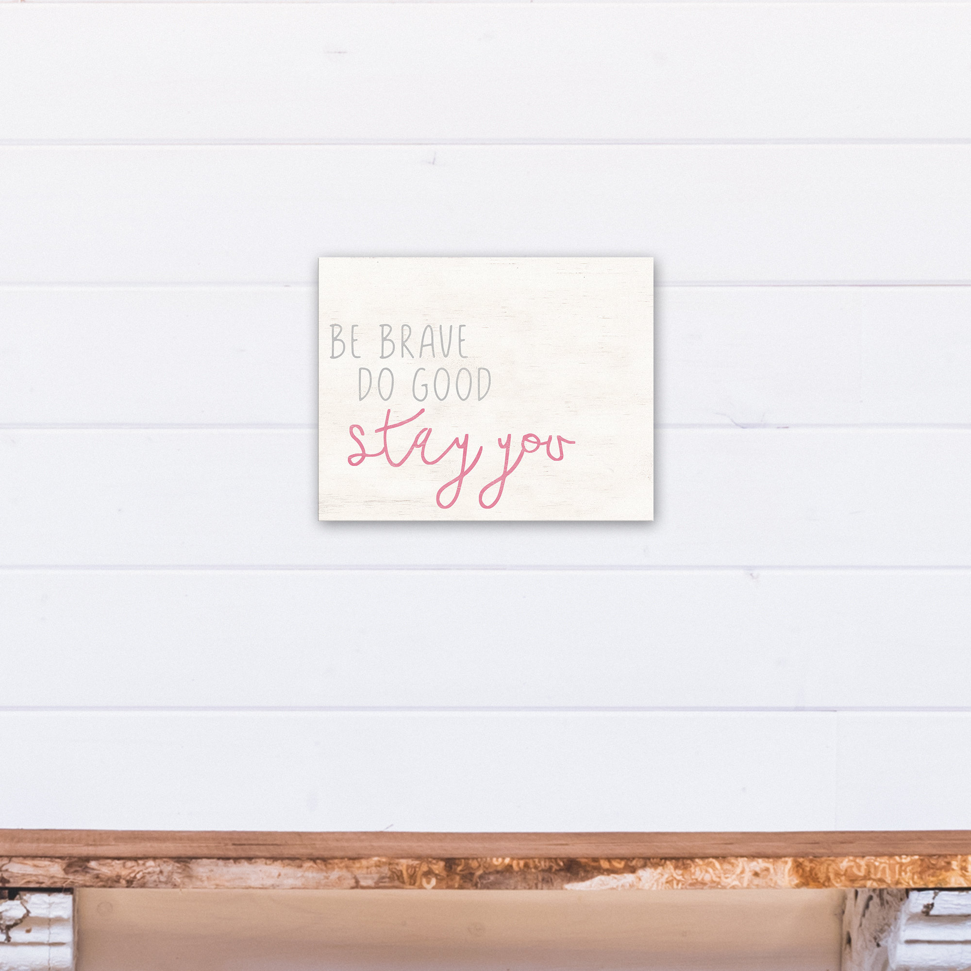 Isabelle & Max™ Burnham Stay You Canvas Art | Wayfair