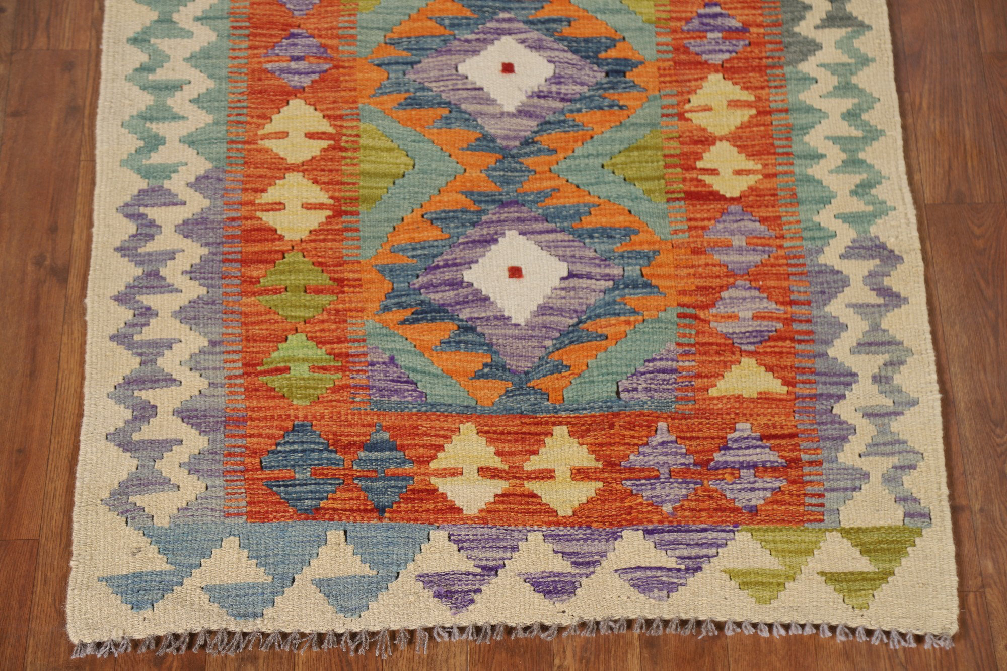 Dakota Fields South Western Kilim Oriental Accent Rug 3x4 | Wayfair