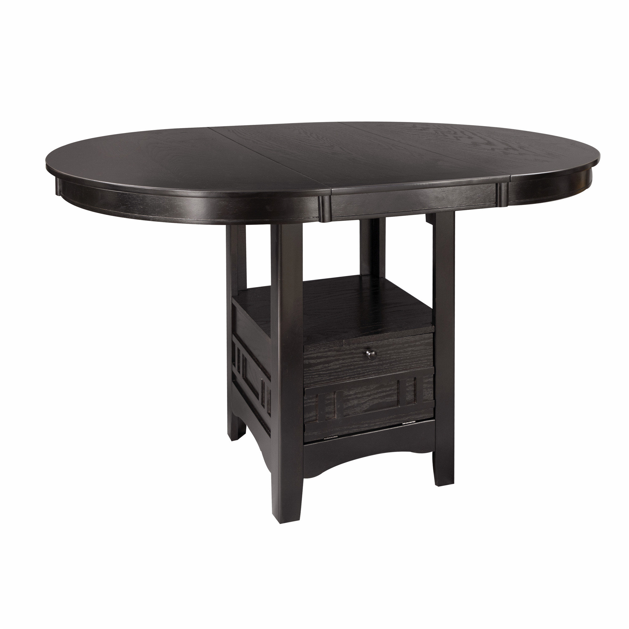 Creationstry 42" L x 60" W Traditional Design Counter Height Dining ...