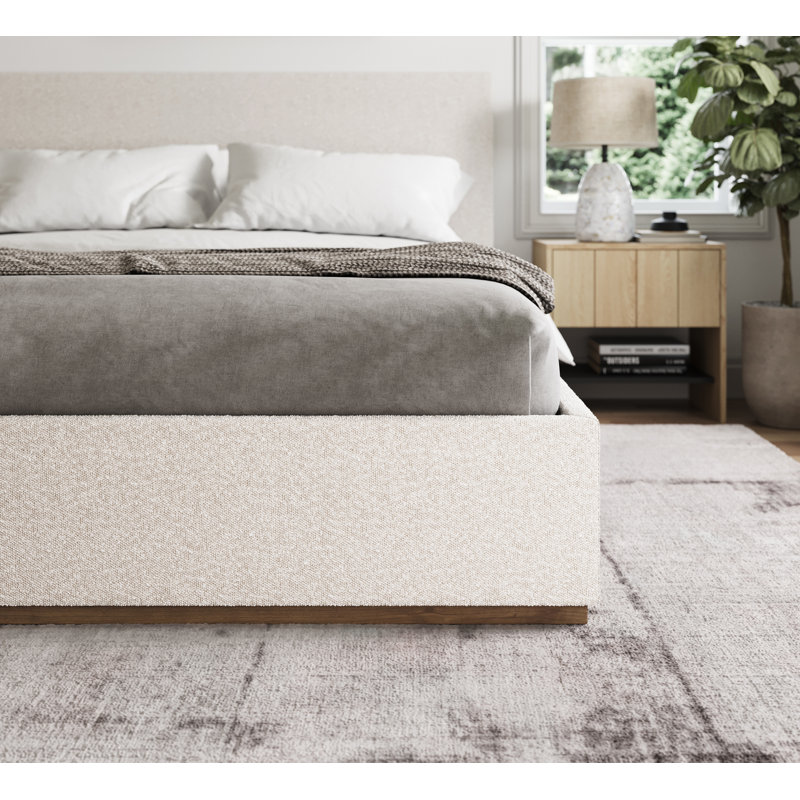 Latitude Run® Monaco Upholstered Bed with Soft Corners, Edvards ...