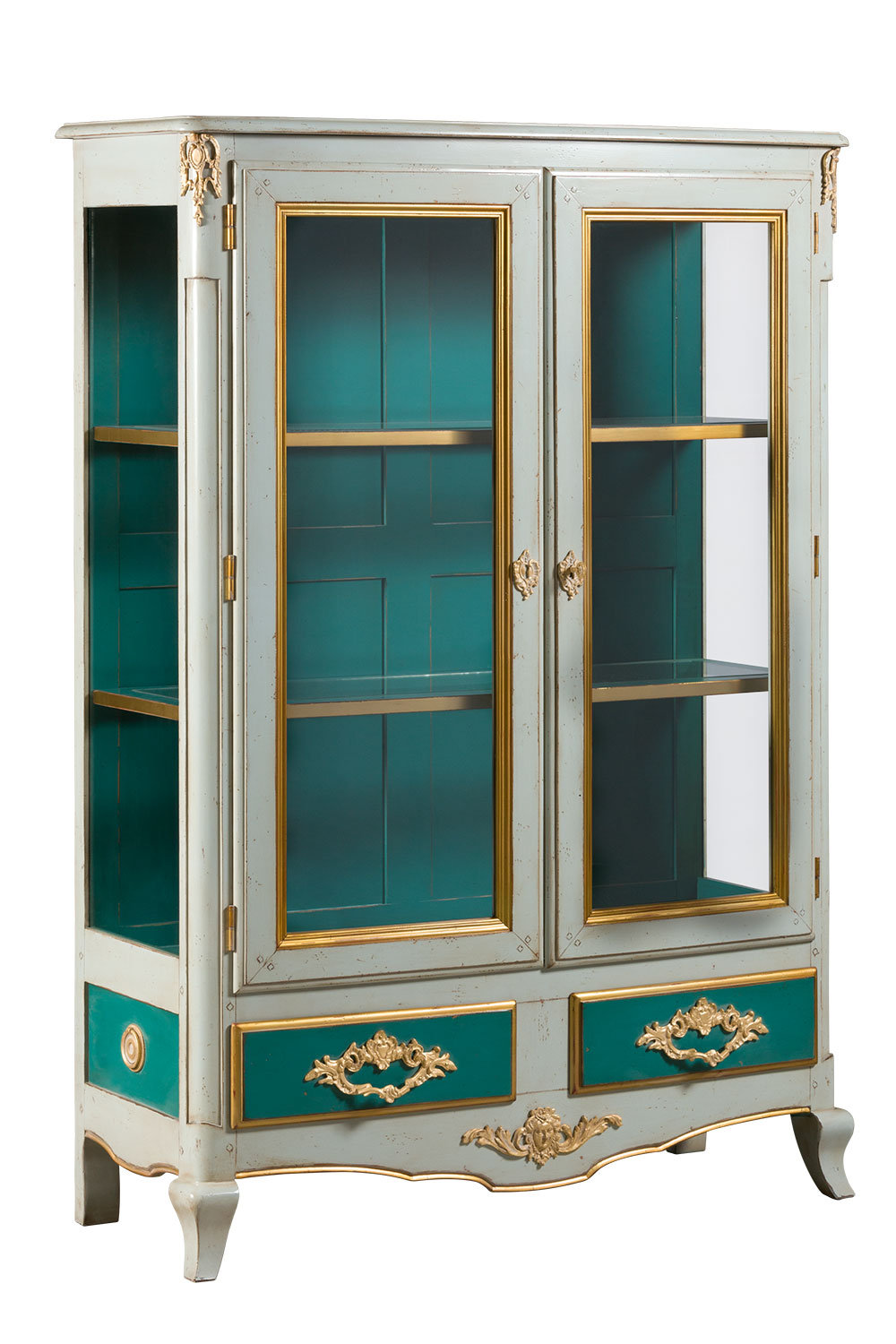 Michel Ferrand Elysee Solid Wood China Cabinet | Perigold