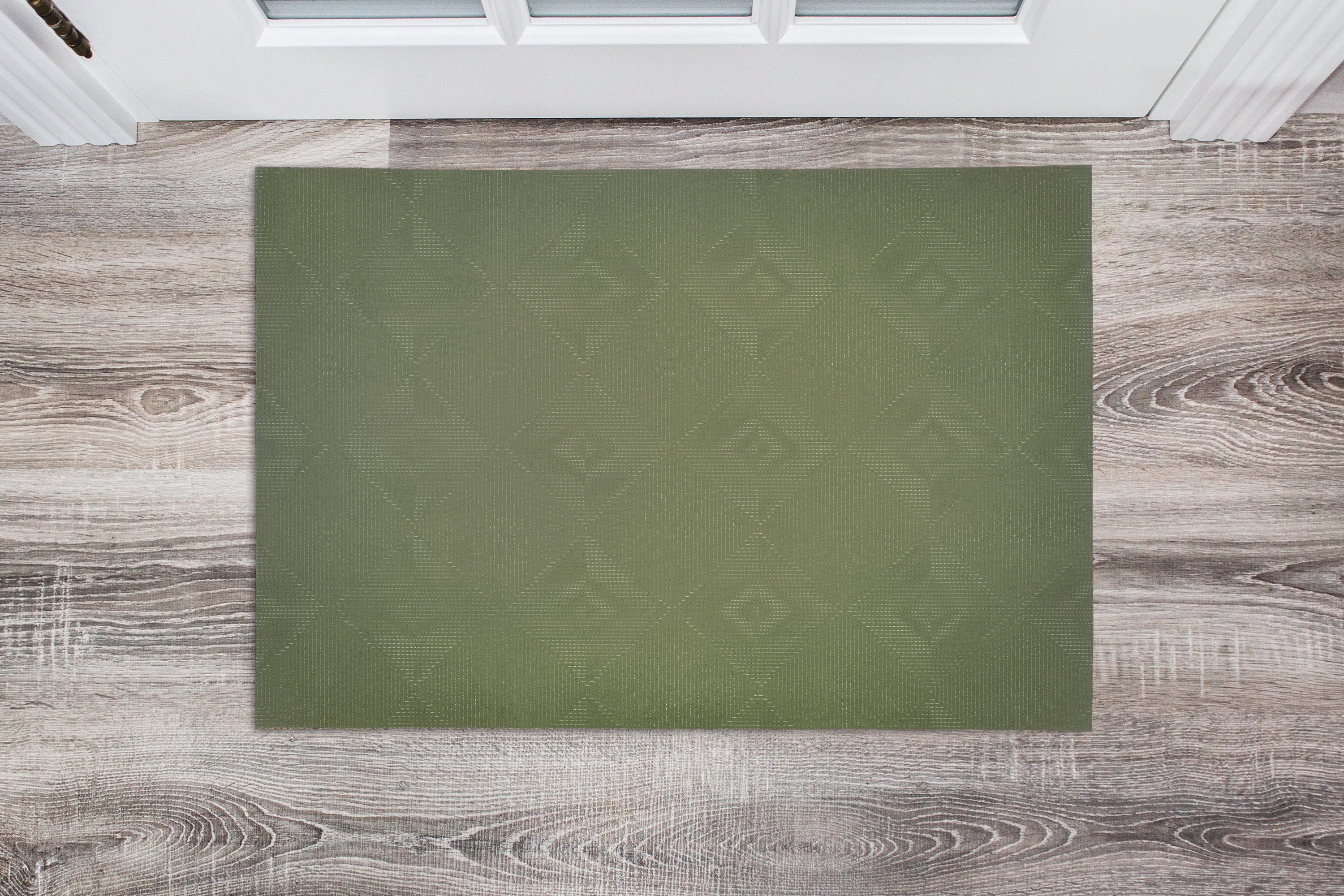 Hokku Designs Jazael Solid Color Machine Woven Area Rug in Green | Wayfair