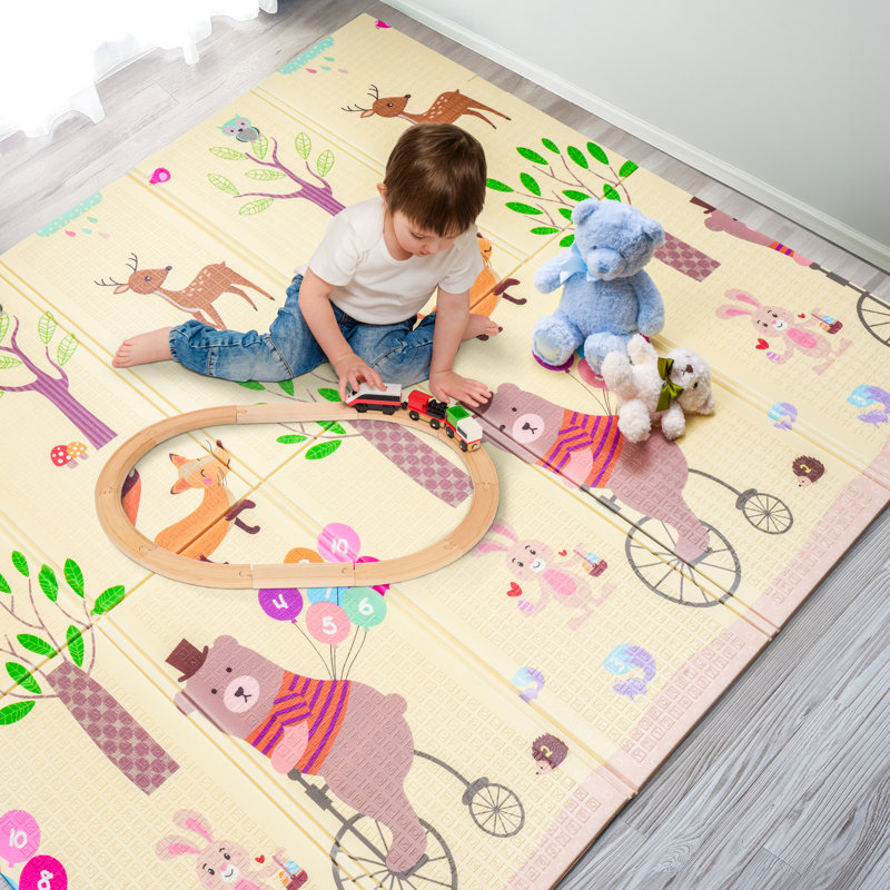 Sorbus 78" Safari Party Kids Foam Mat | Wayfair