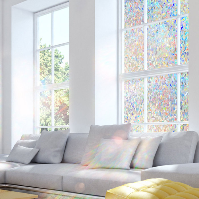 Red Barrel Studio® Abstract Non-Wall Damaging Window Decal & Reviews ...