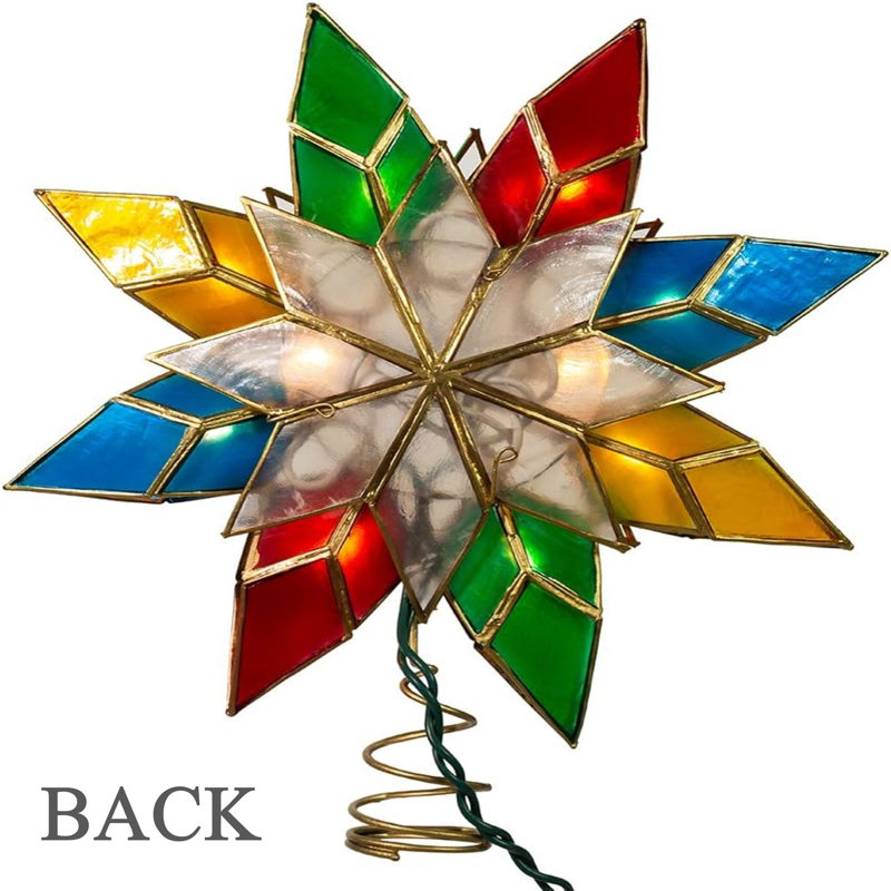 Kurt Adler Metal Tree Topper - Lighted & Reviews | Wayfair