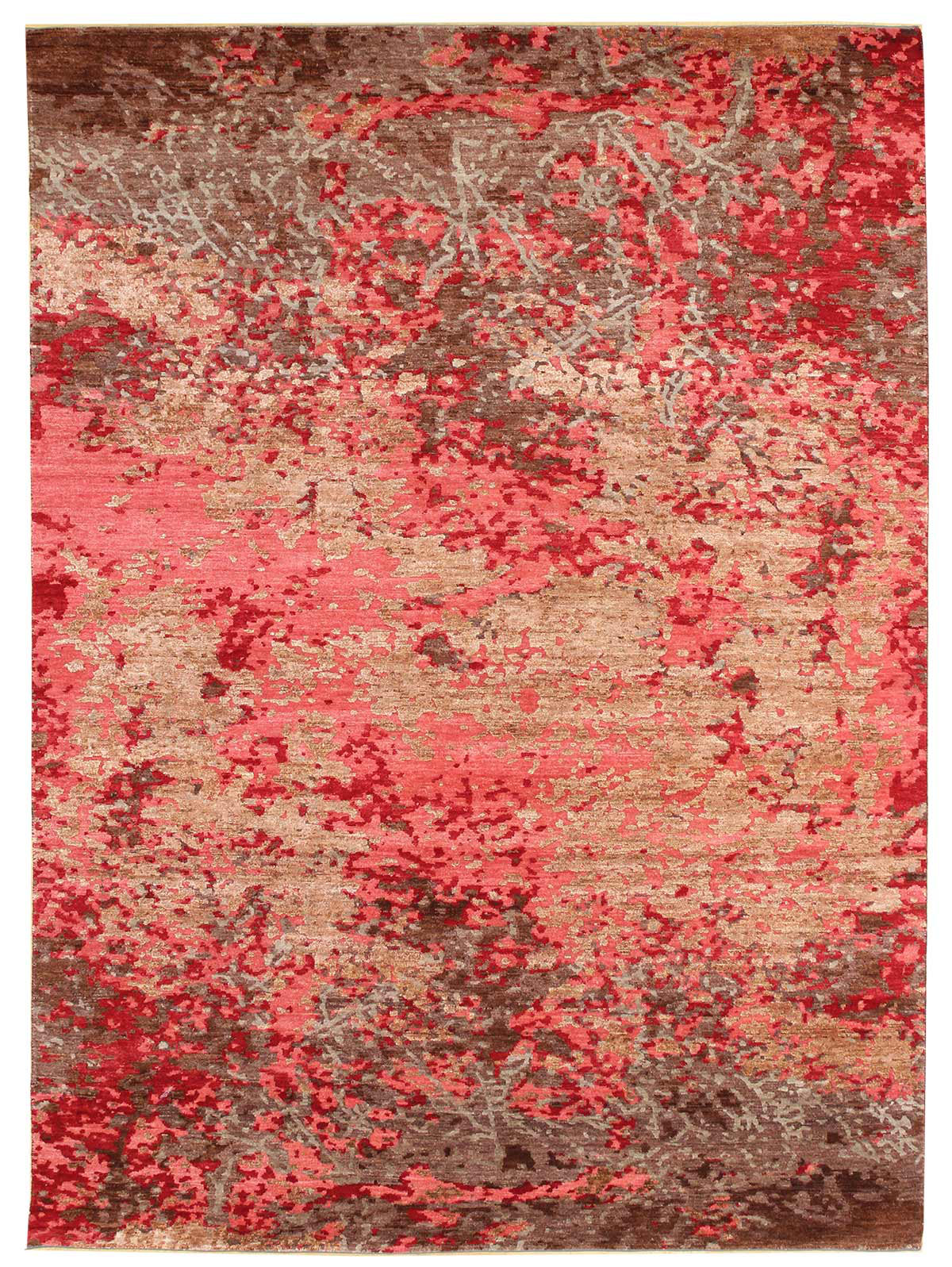 Landry & Arcari Rugs and Carpeting Goldberg Fire One-of-a-Kind 6' x 9'3 ...