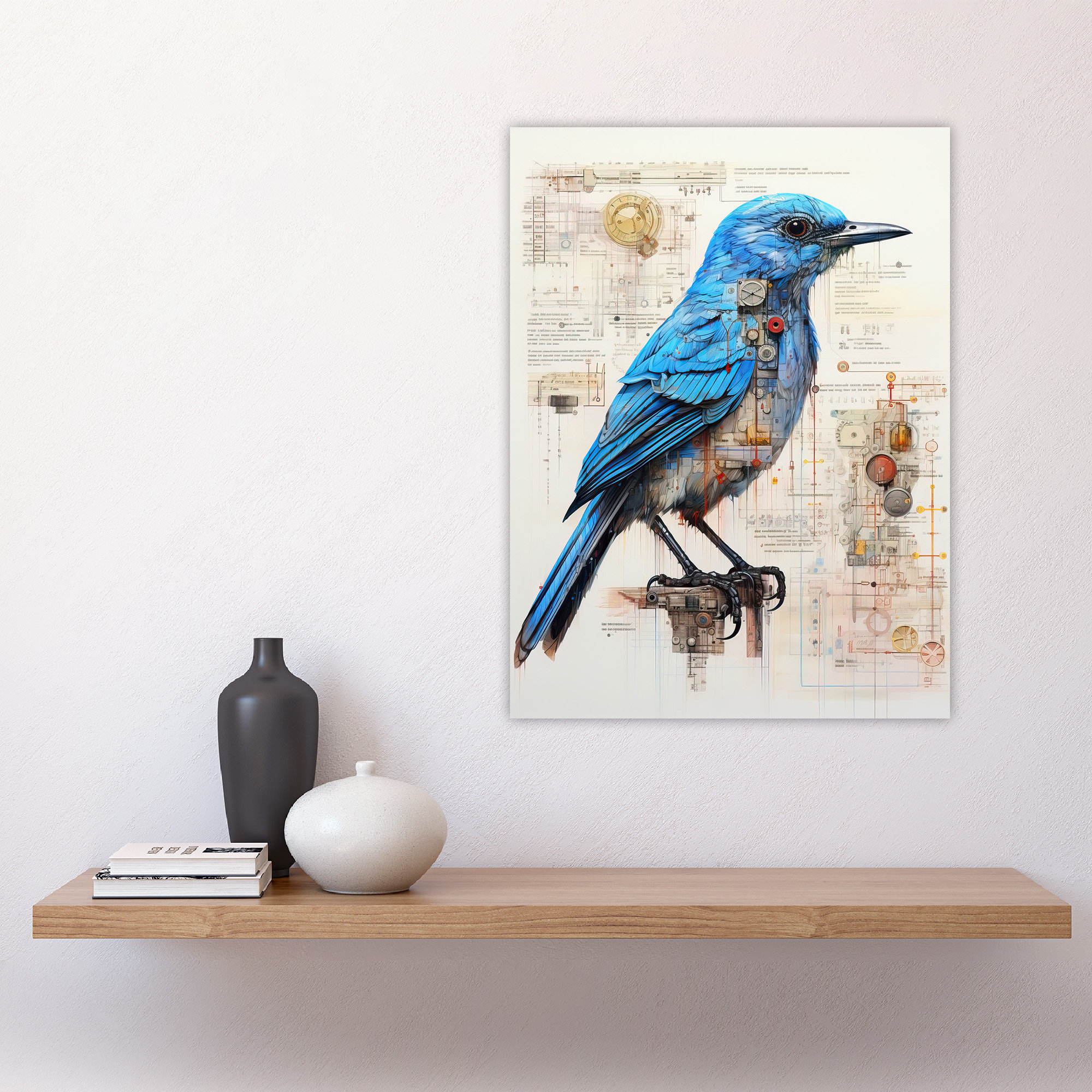 Borough Wharf Wall Art Print Gods For Birds Avian Unclassified Creation ...