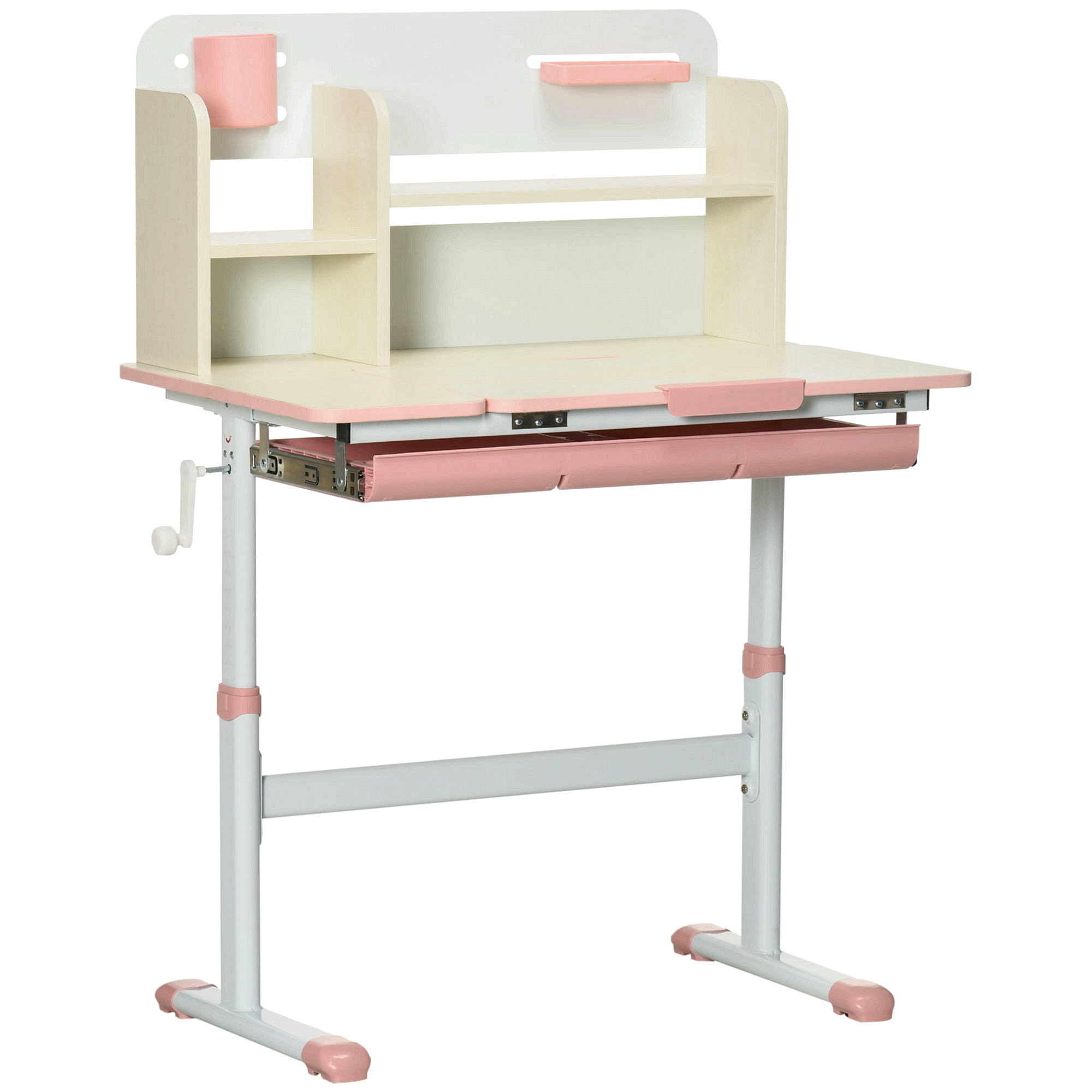Isabelle & Max™ Wooden Kids Study Desk, Height Adjustable Children ...