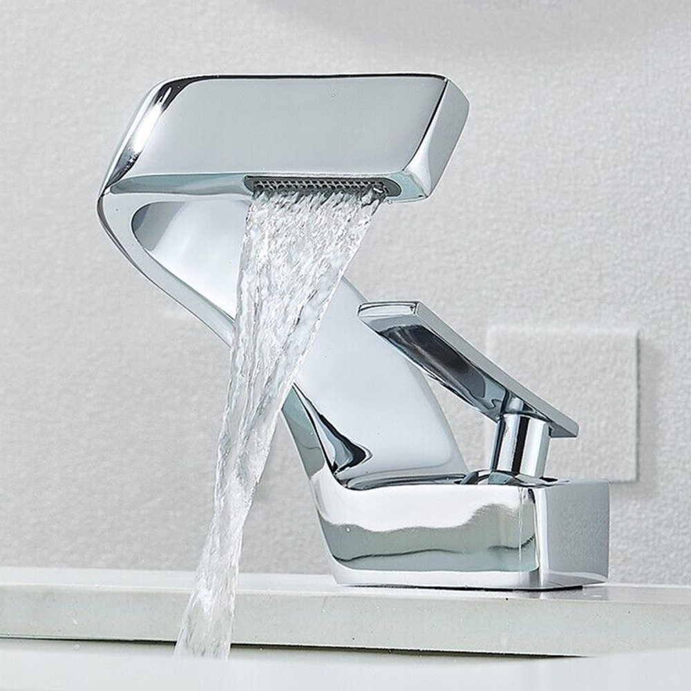 Senlesen Single-Hole Single-handle Bathroom Faucet & Reviews | Wayfair