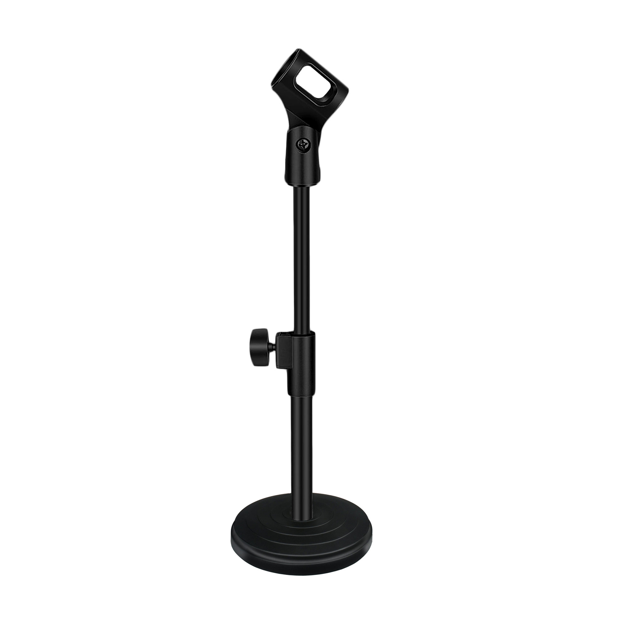 5 CORE 5 Core Desk Microphone Stand Round Base Height Adjustable ...