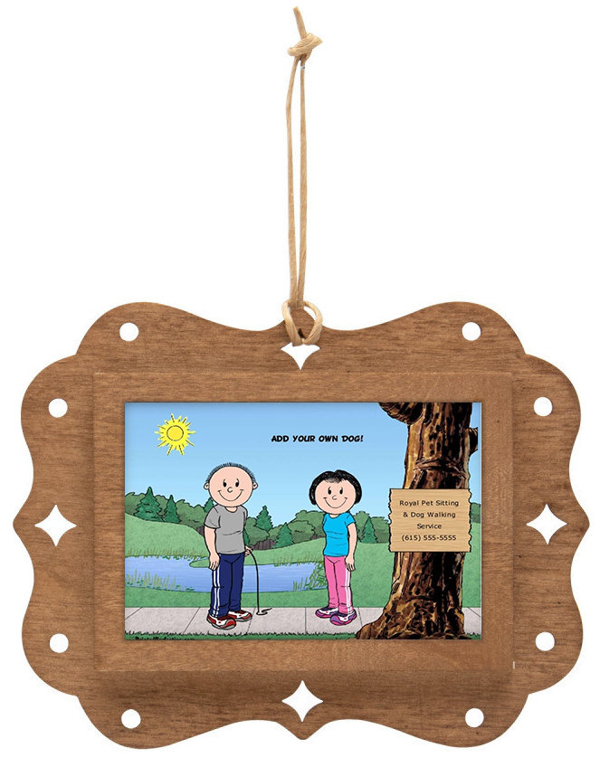 Printed Perfection Personalized Dog Park - Couple Key Chain | Wayfair