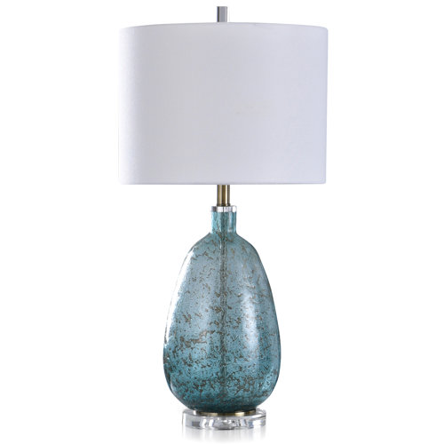 Blue Tall Table Lamps You'll Love | Wayfair