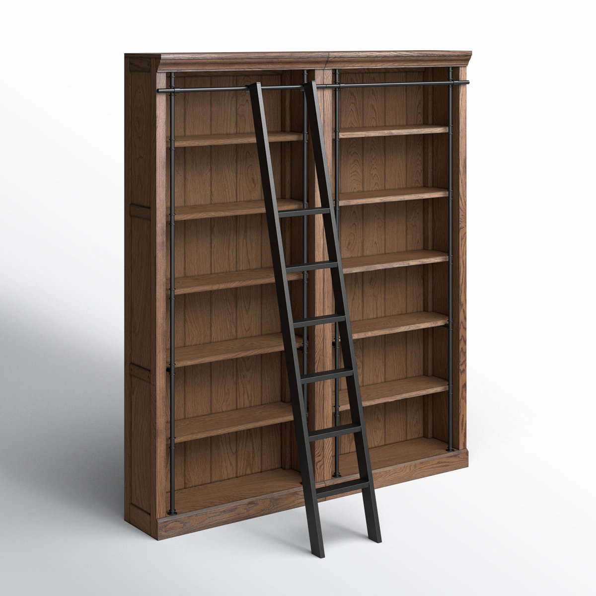 Birch Lane™ Lorna 94" Tall Bookcase Wall Bookcase & Reviews | Birch Lane
